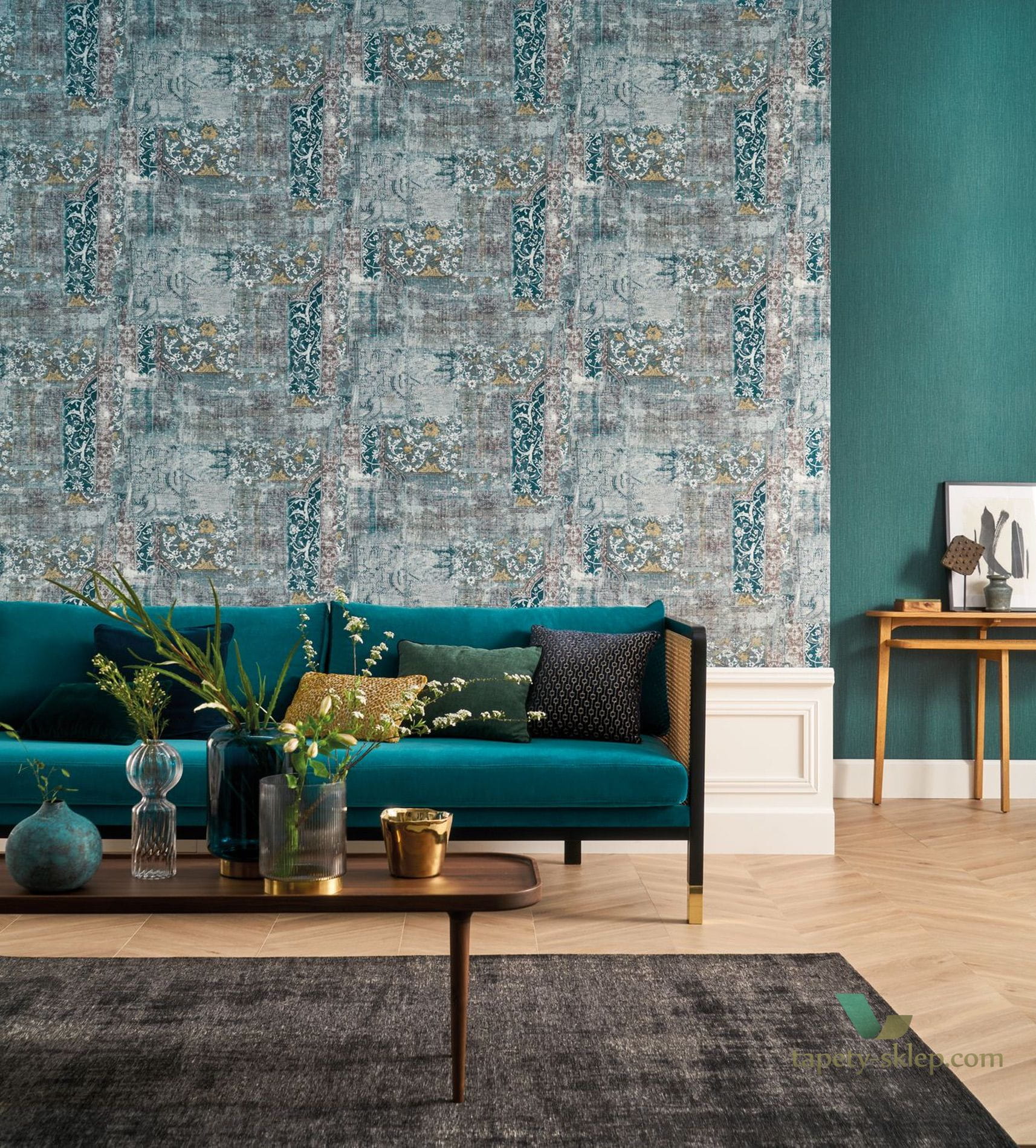 Tapeta patchwork Casamance 74533172 Galeecha Ceylan | Tapety-Sklep.com ...