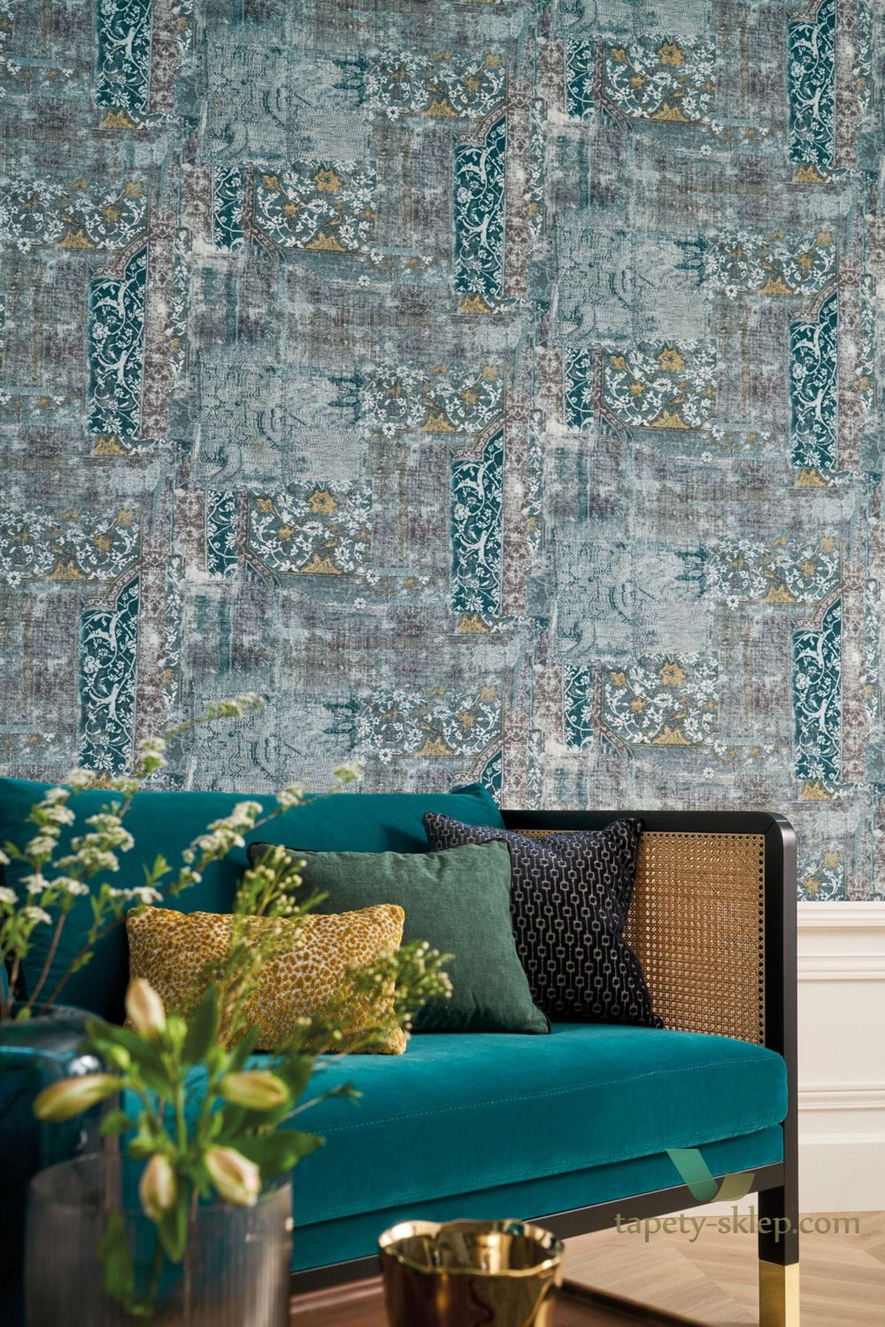 Tapeta patchwork Casamance 74533172 Galeecha Ceylan | Tapety-Sklep.com ...