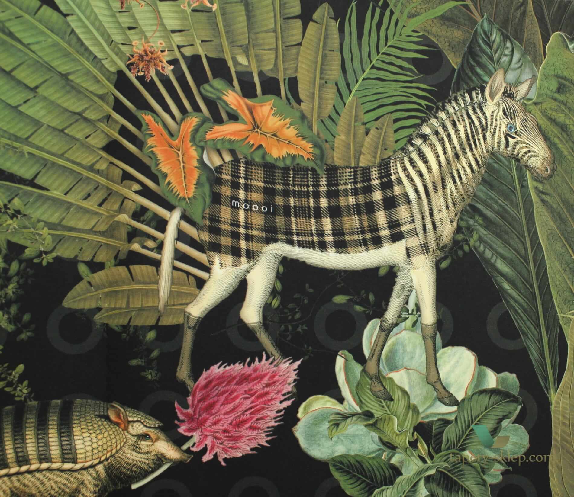 Tapeta Zwierzęta Arte Moooi MO2071 Menagerie of Extinct Animals Raven ...