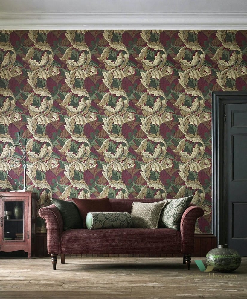Tapeta Liście Akantu Morris & Co. 216440 Acanthus Archive IV | Tapety ...
