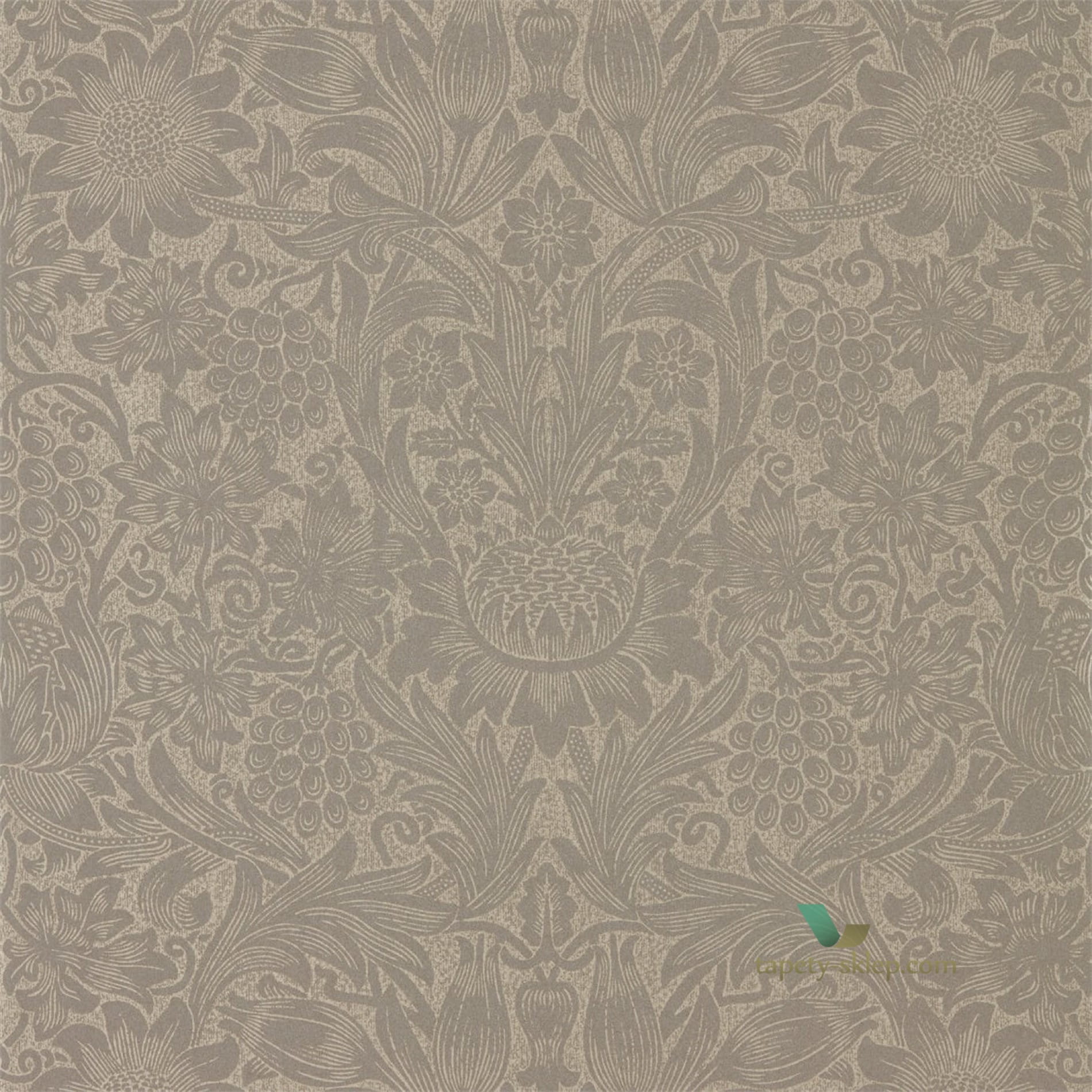 Tapeta Kwiaty Morris & Co 216045 Sunflower Pure | Tapety-Sklep.com ...