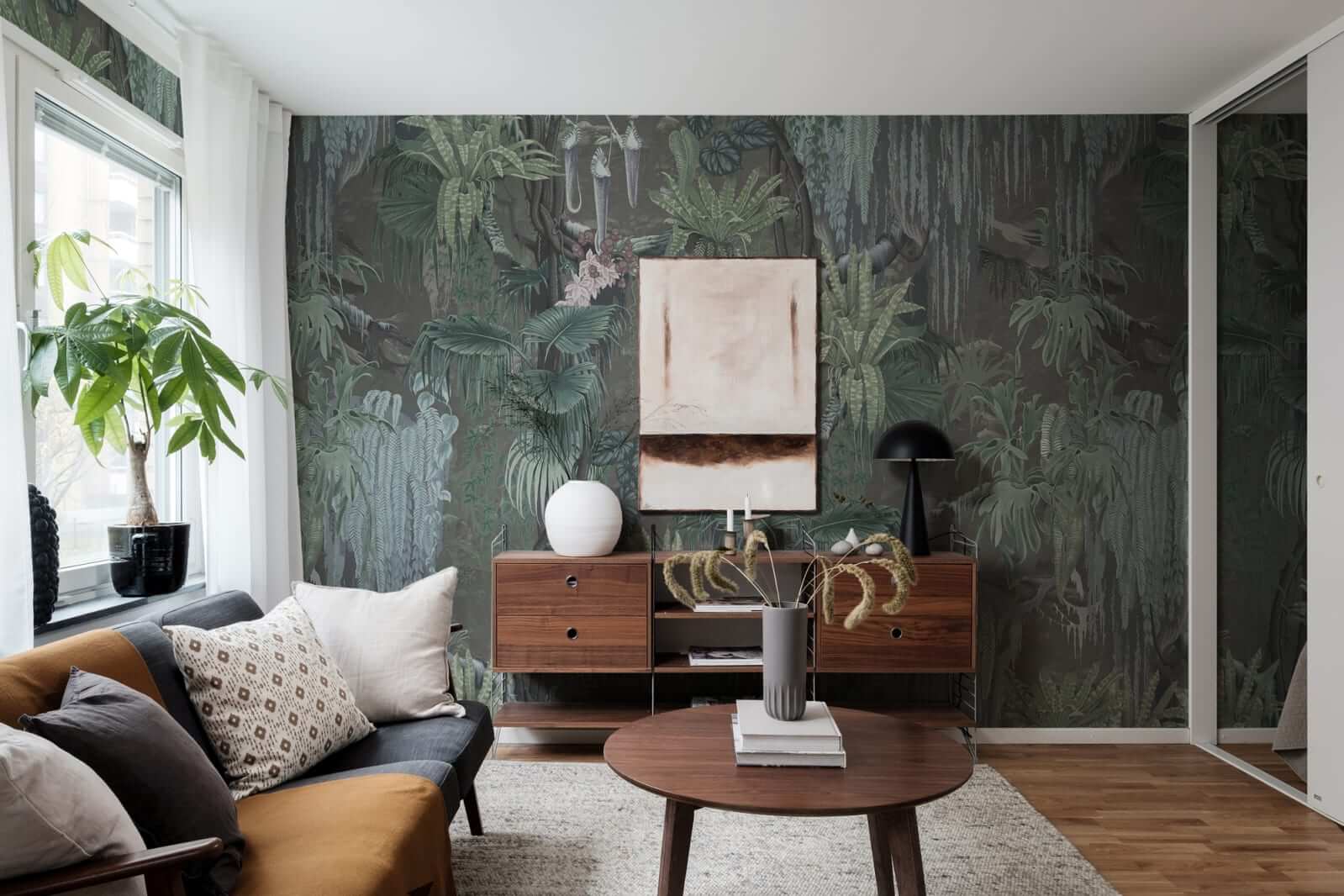 Aranżacje salonu – modne wzory tapet | Blog | Tapety-Sklep.com